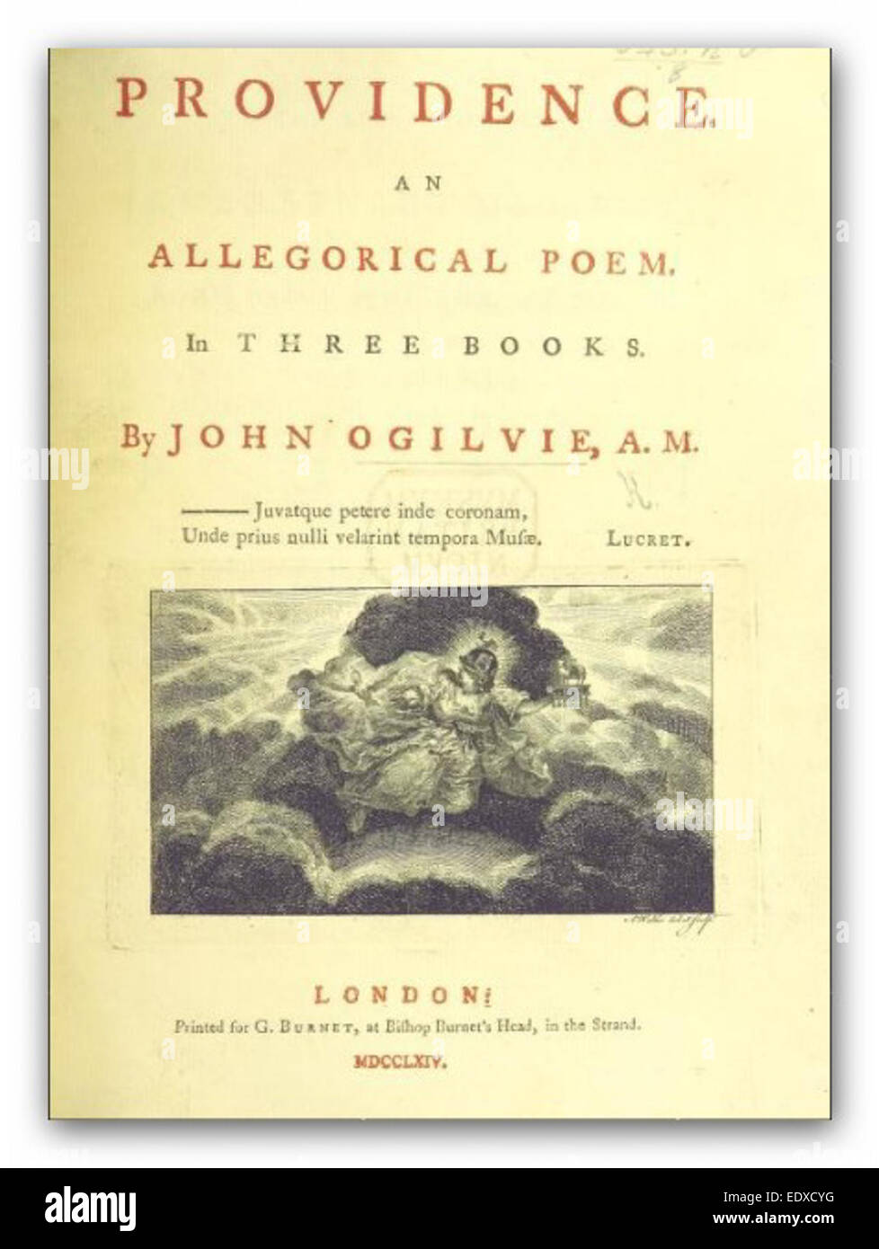 This historical work by OGILVIE(1764) presents Providence, Rhode Island ...