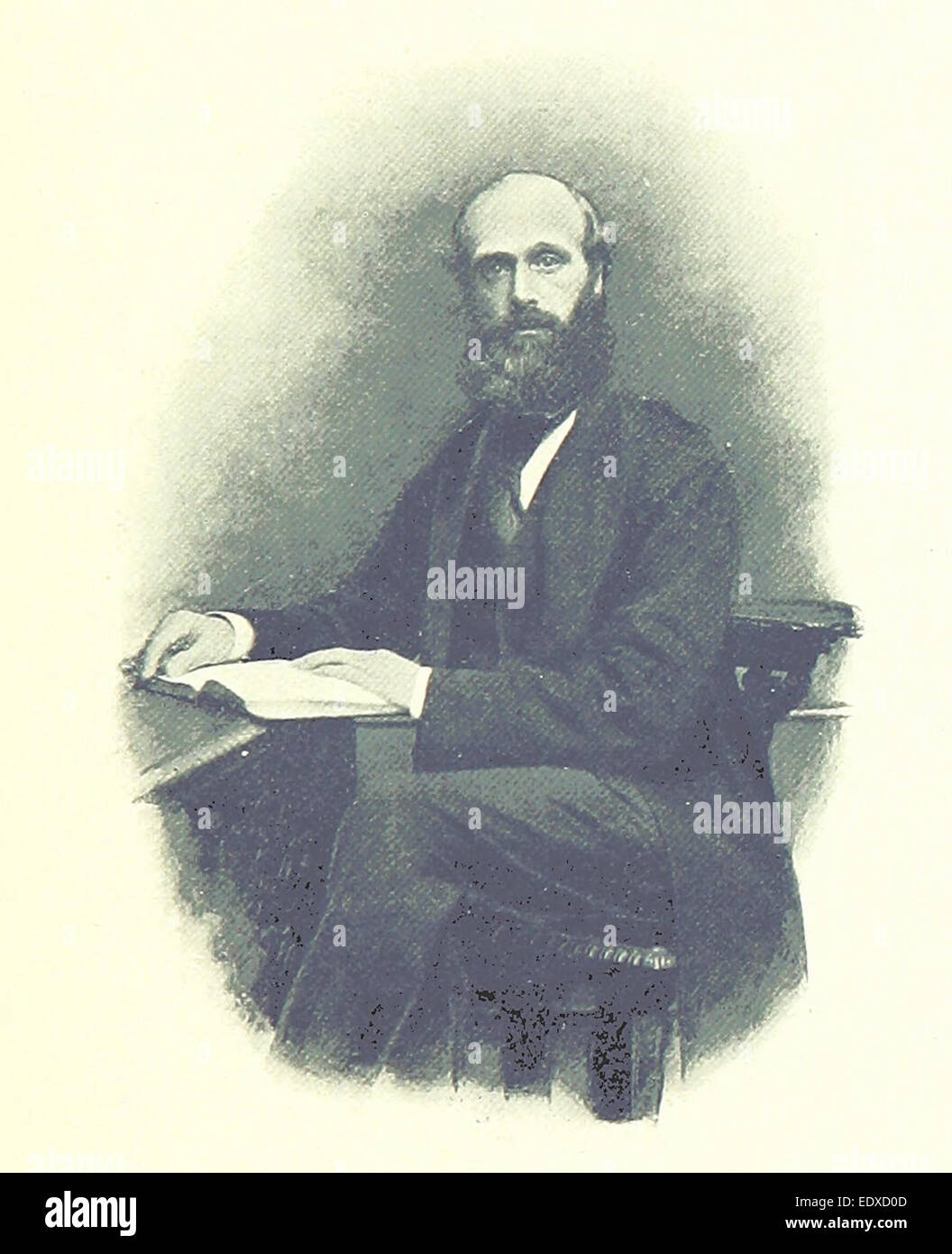 This 1900 work by Richardson features an illustration of John Pim, a ...