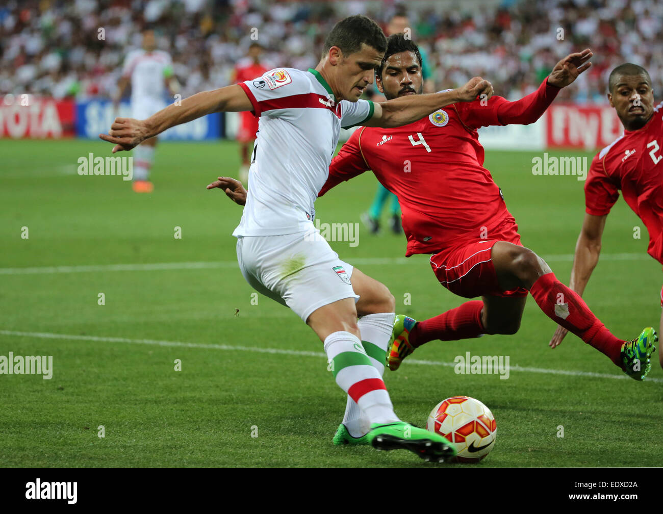 Melbourne, Australia. 11th Jan, 2015. Sayed Dhiya Shubbar (2nd R) of ...