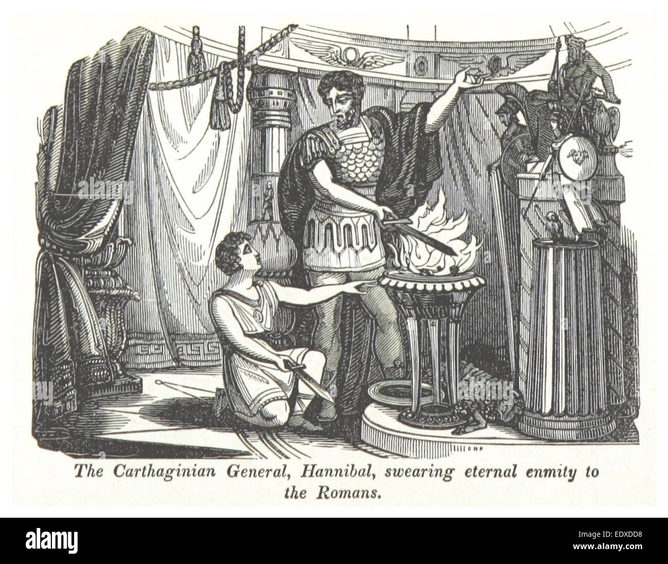 RUSSELL(1854) p066 Hanibal Stock Photo - Alamy