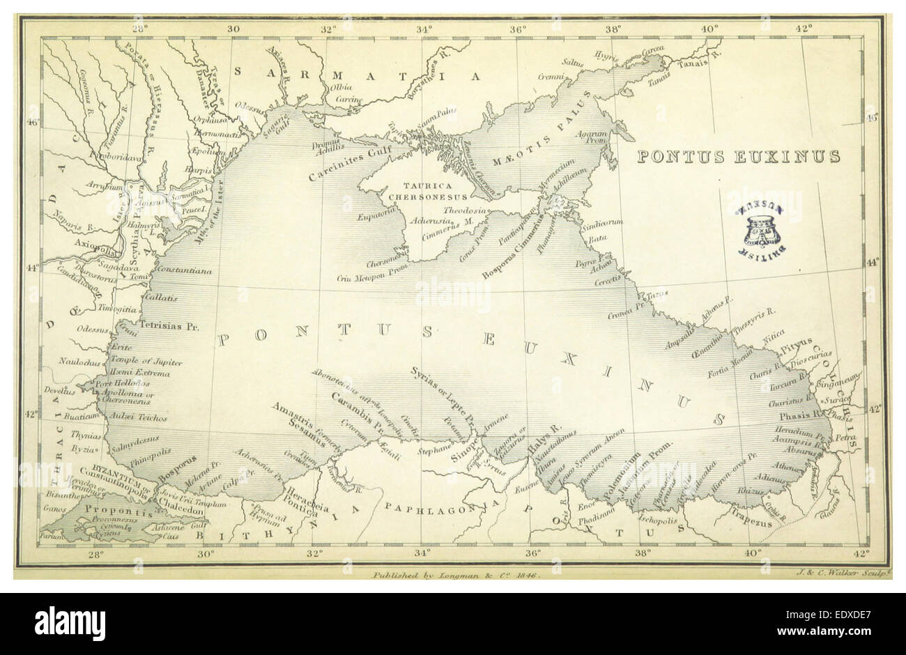 Pontic Mountains Map Location
