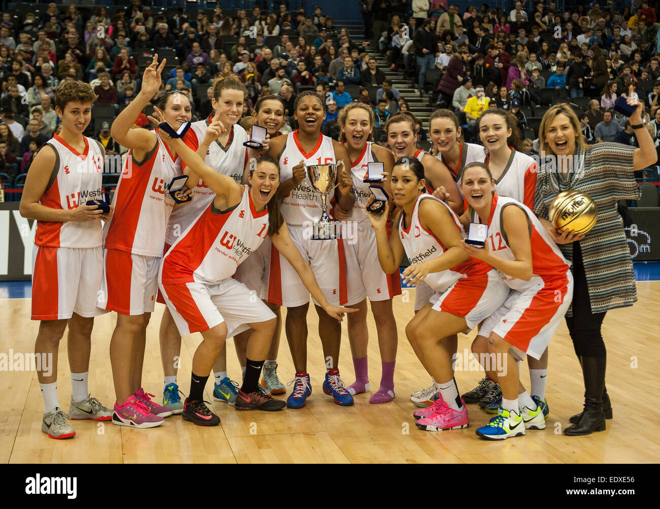 Birmigham, UK. 11th January, 2015. The City Of Sheffield Hatters win ...