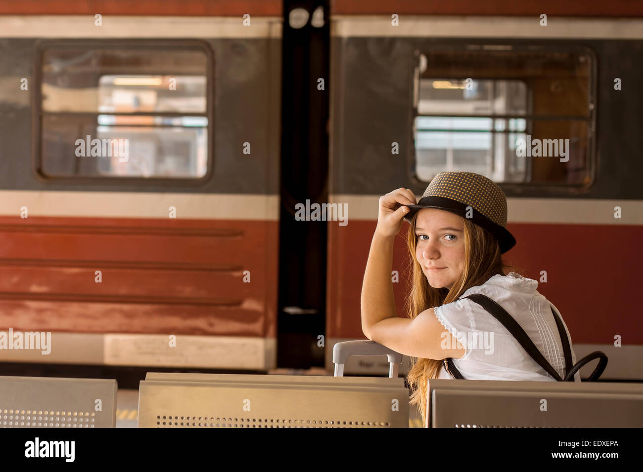 Pretty train station hi-res stock photography and images - Alamy