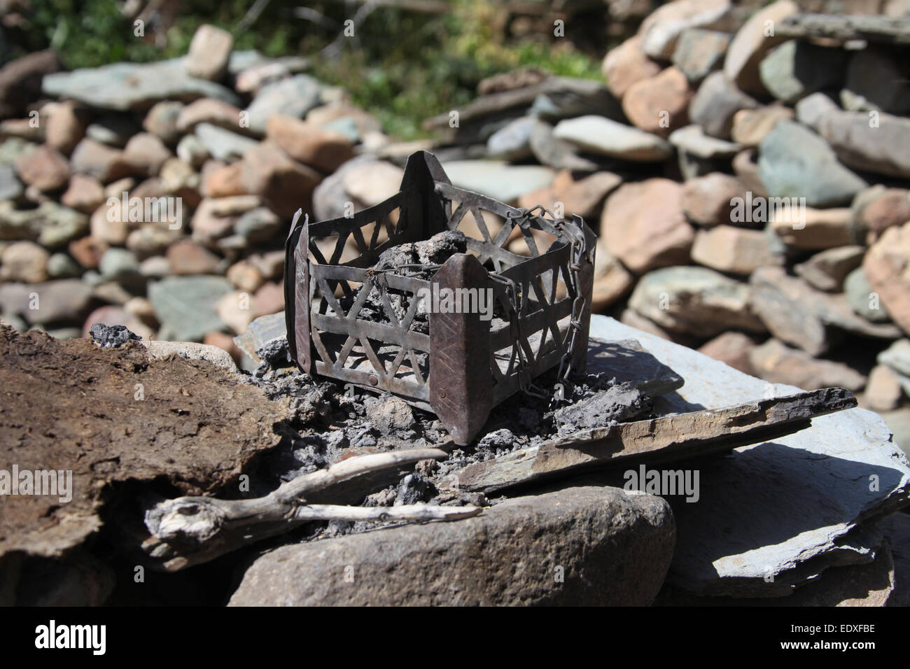 Cooking charcoal brazier hi-res stock photography and images - Alamy