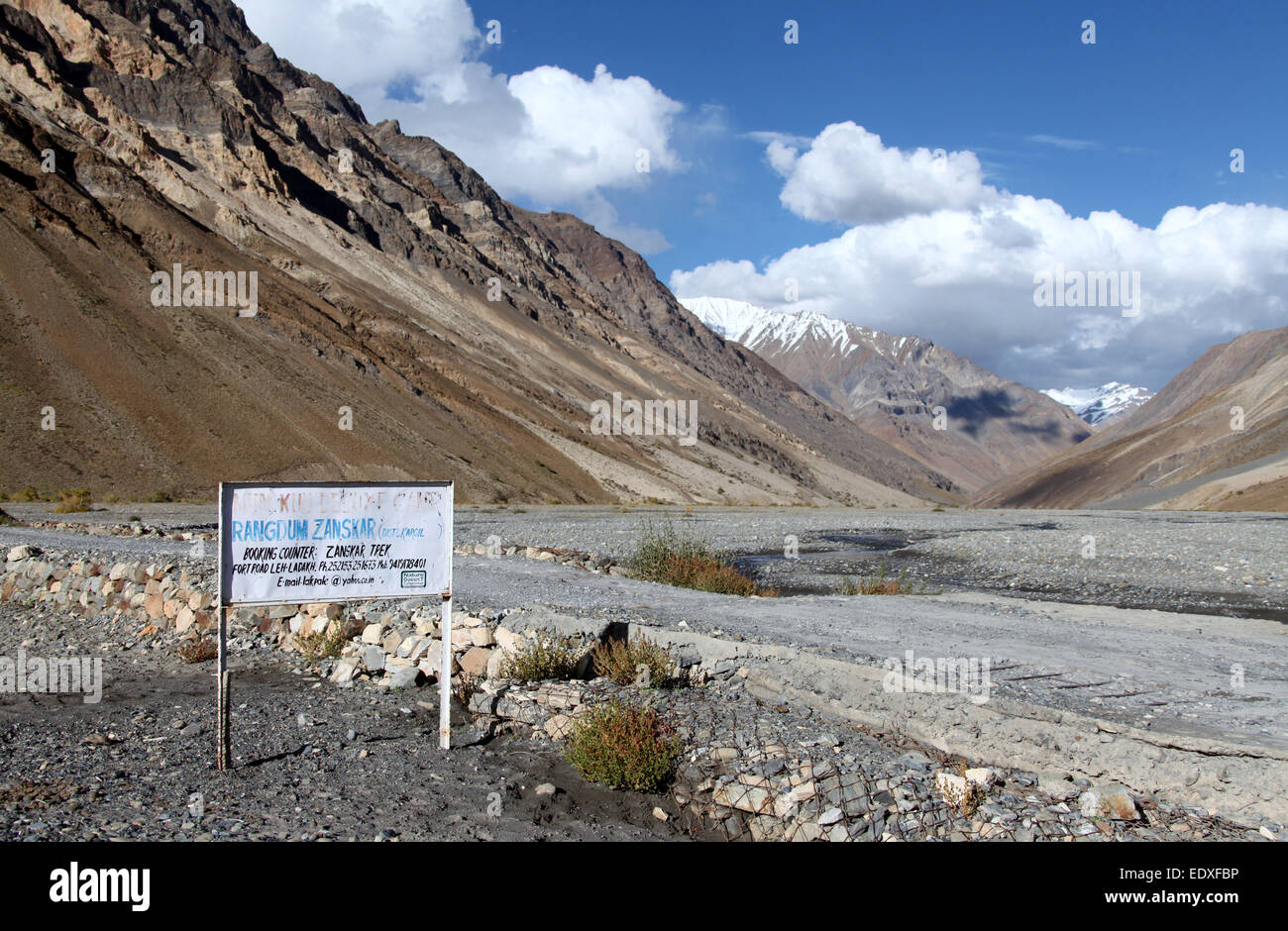 Suru Valley near Rangdum in Ladakh Stock Photo - Alamy
