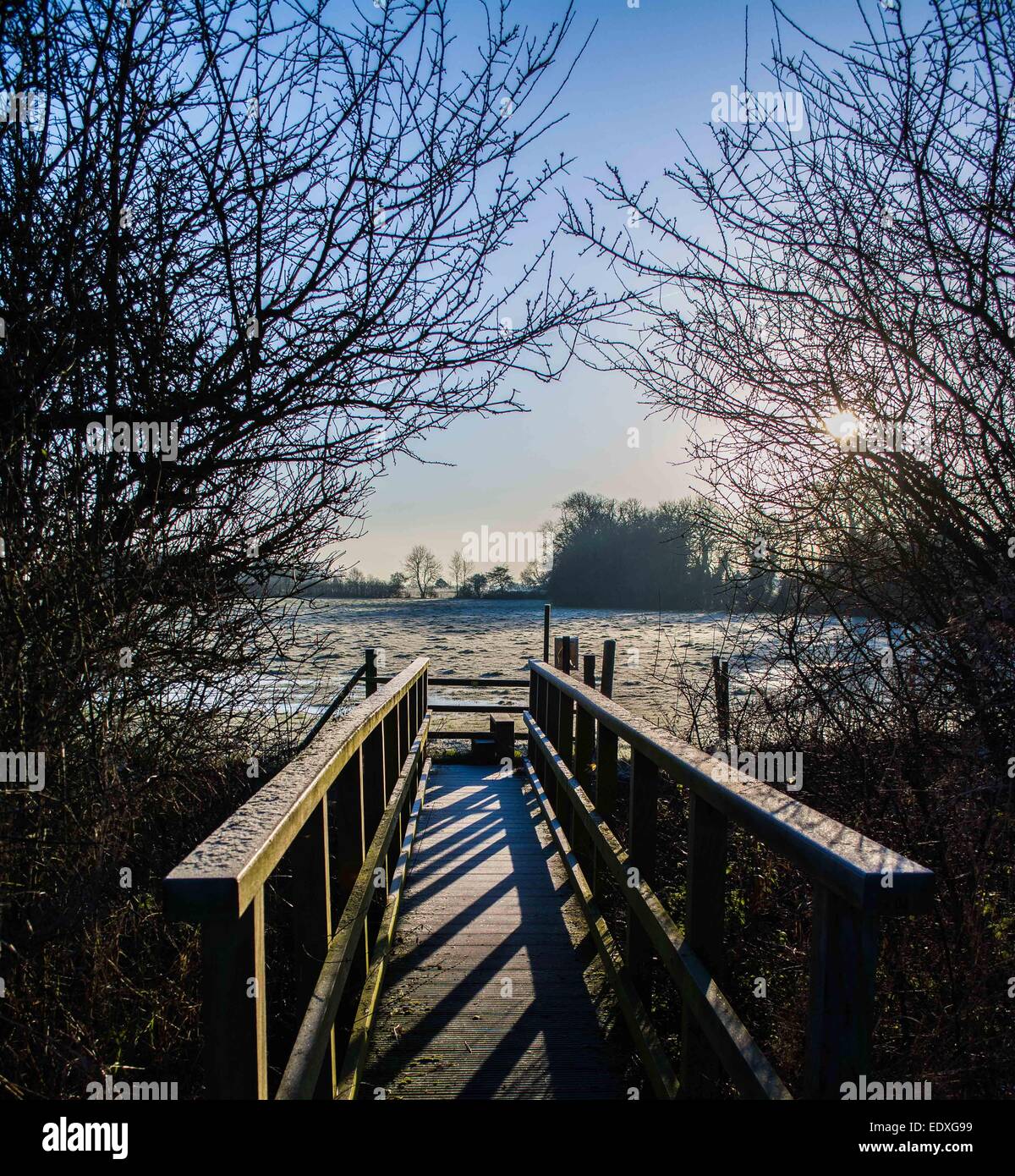Walk winter frost hi-res stock photography and images - Alamy