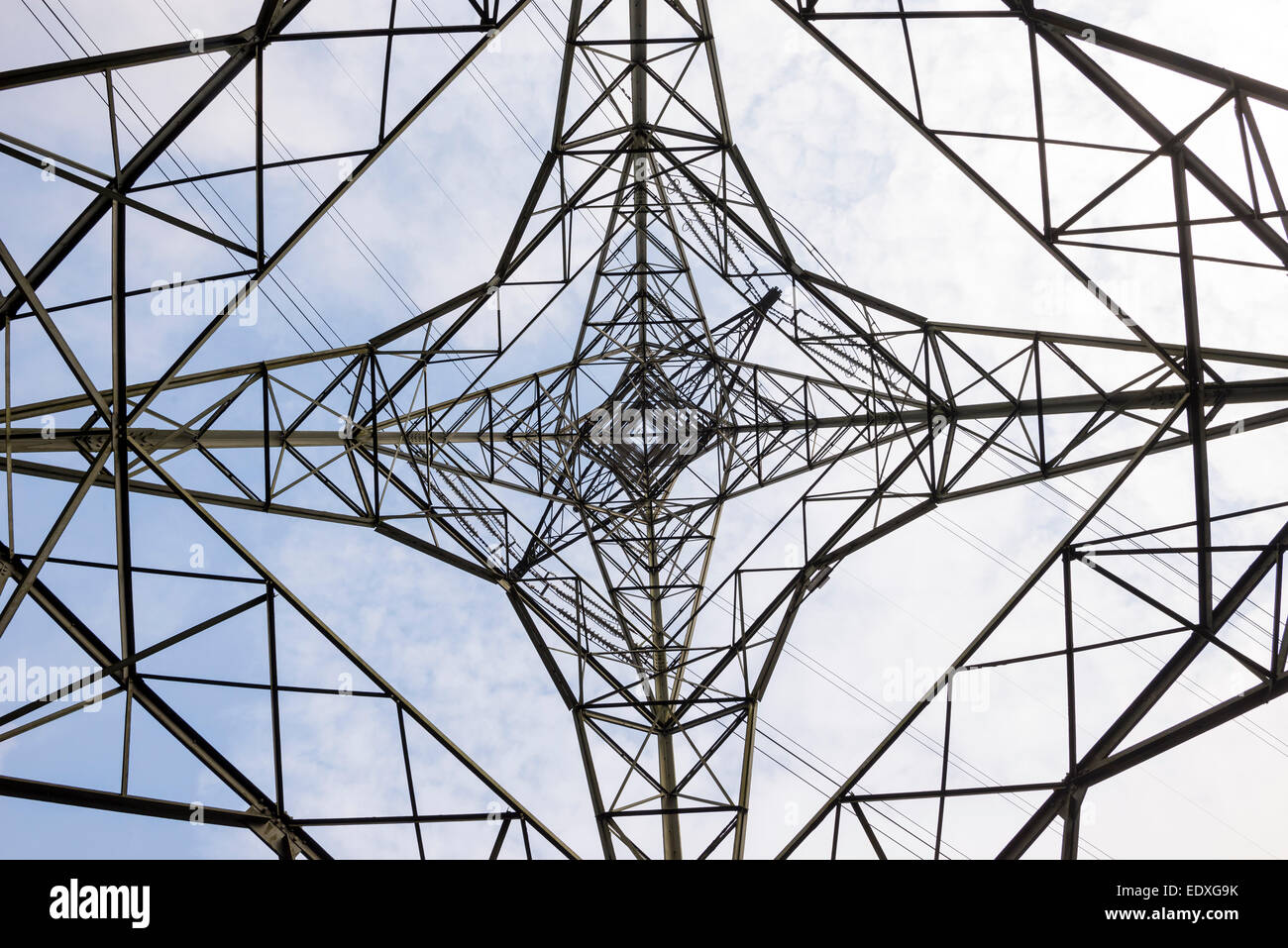Structure of a massive pylon near to Woodhead reservoirs in the ...