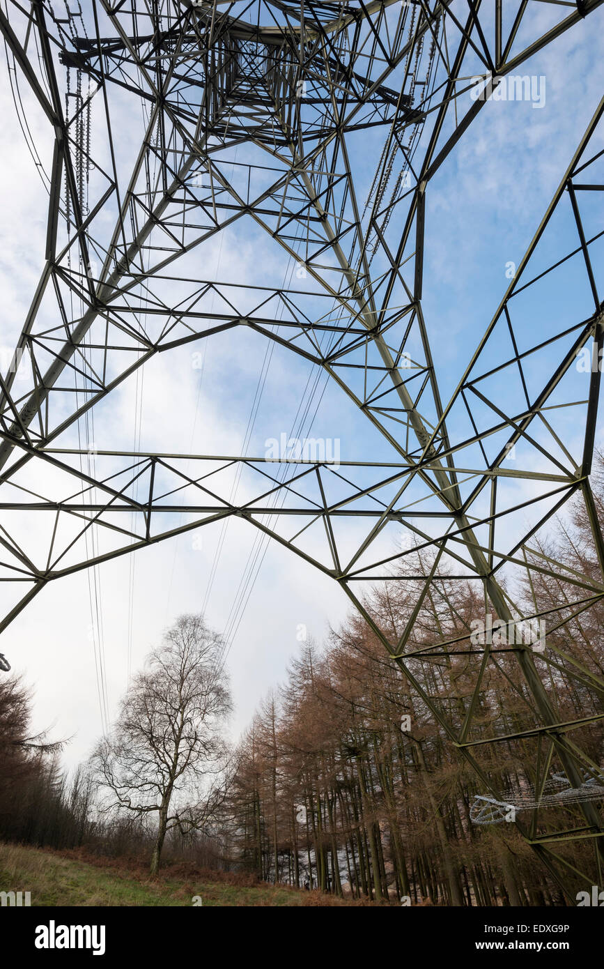 Structure of a massive pylon near to Woodhead reservoirs in the ...