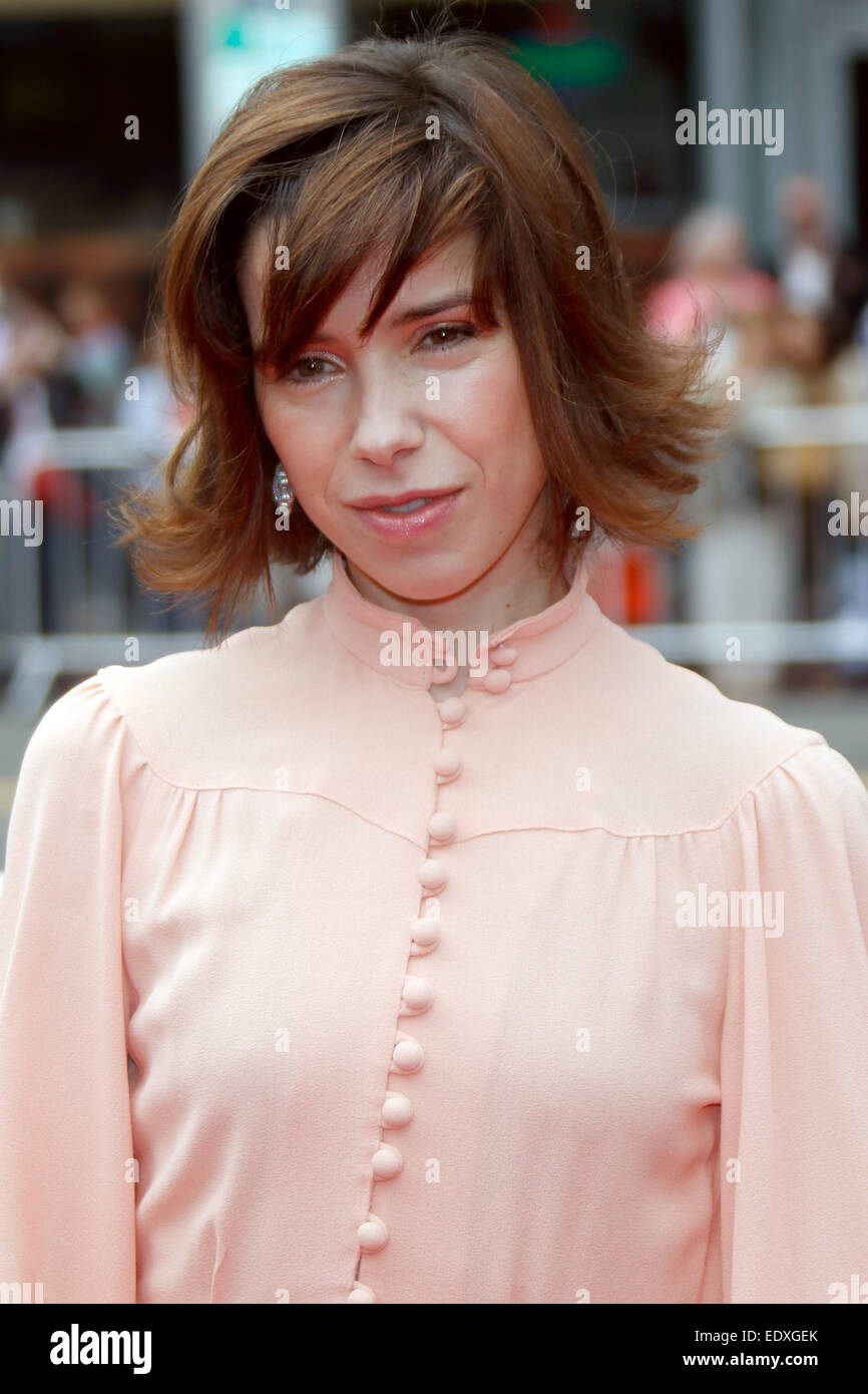Actress Sally Hawkins poses at the premiere of Paddington in Los ...