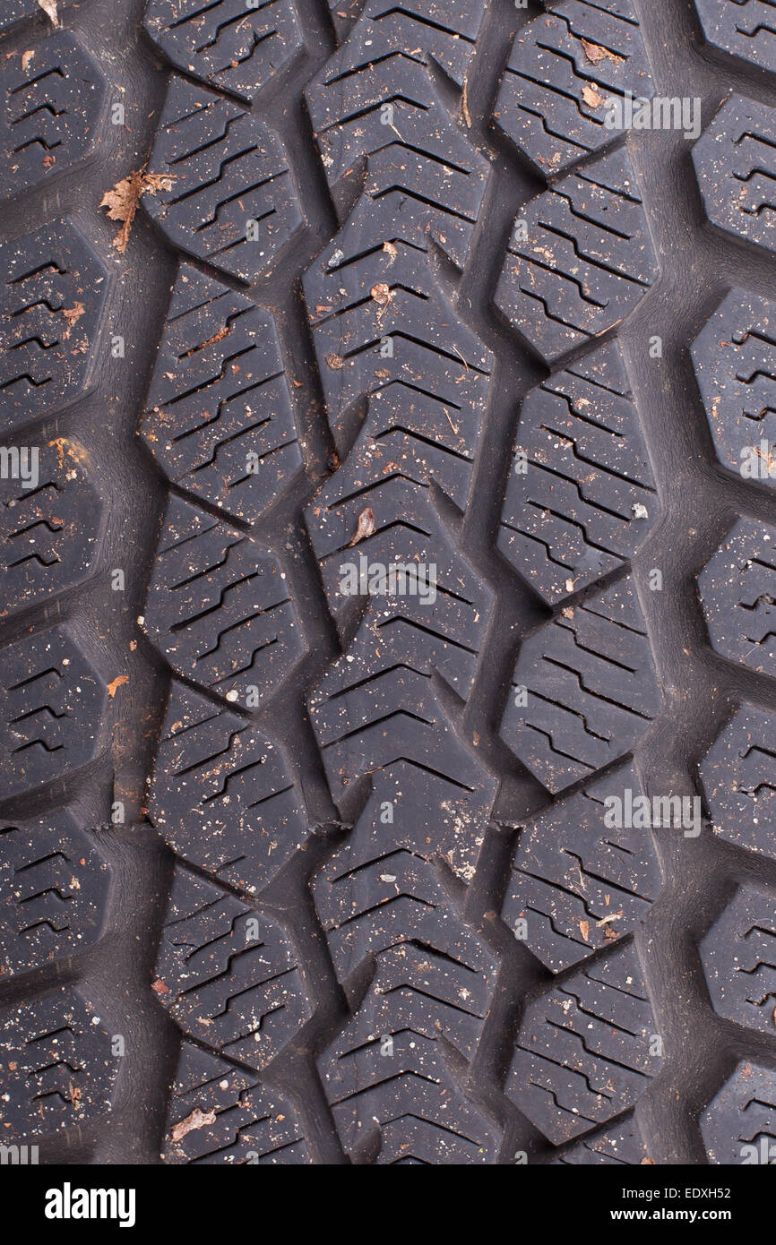Texture of an old tire, dirty and used Stock Photo - Alamy