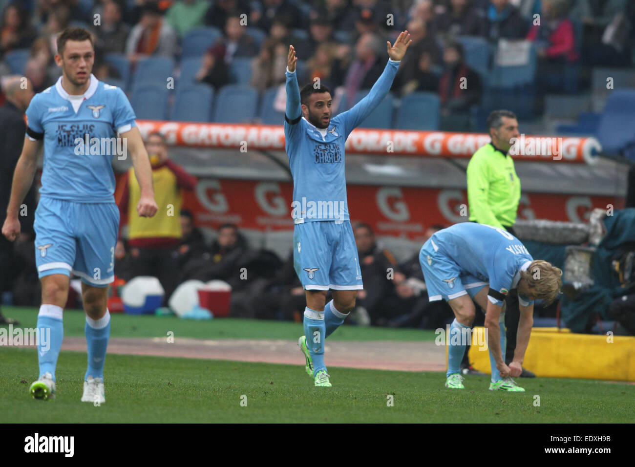 Rome, Italy. 11th January, 2015. Olympic Stadium Serie A - Italian ...