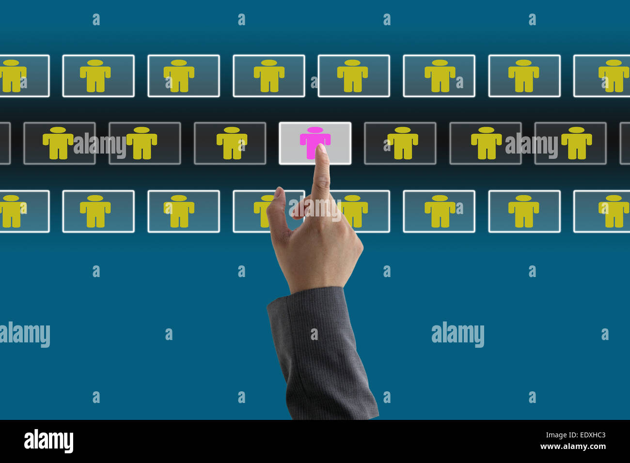 electronic business recruitment process for workforce human resource ...