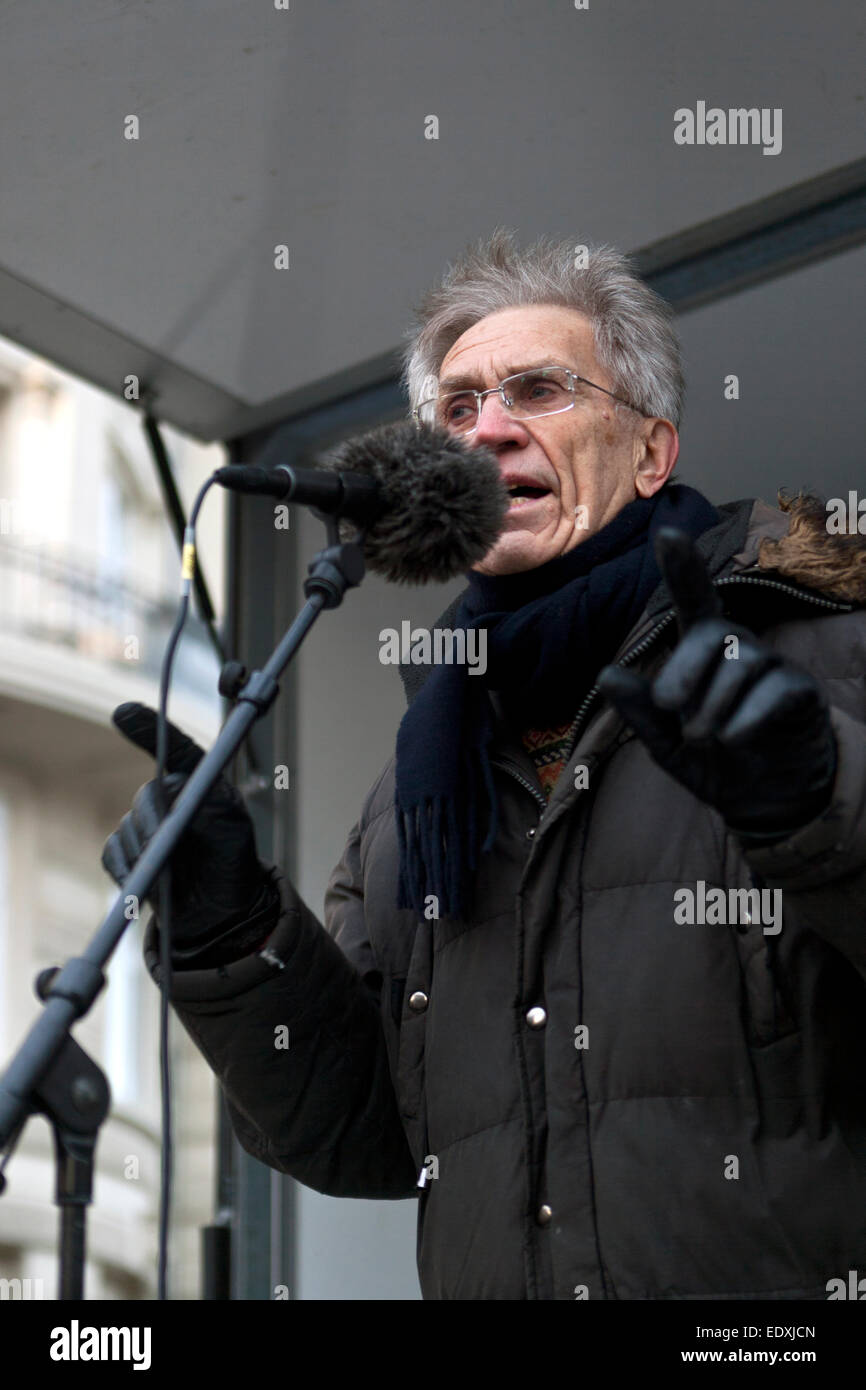 Copenhagen, Denmark. 11th January, 2015. Mr. Bjorn Elmquist speaks at ...
