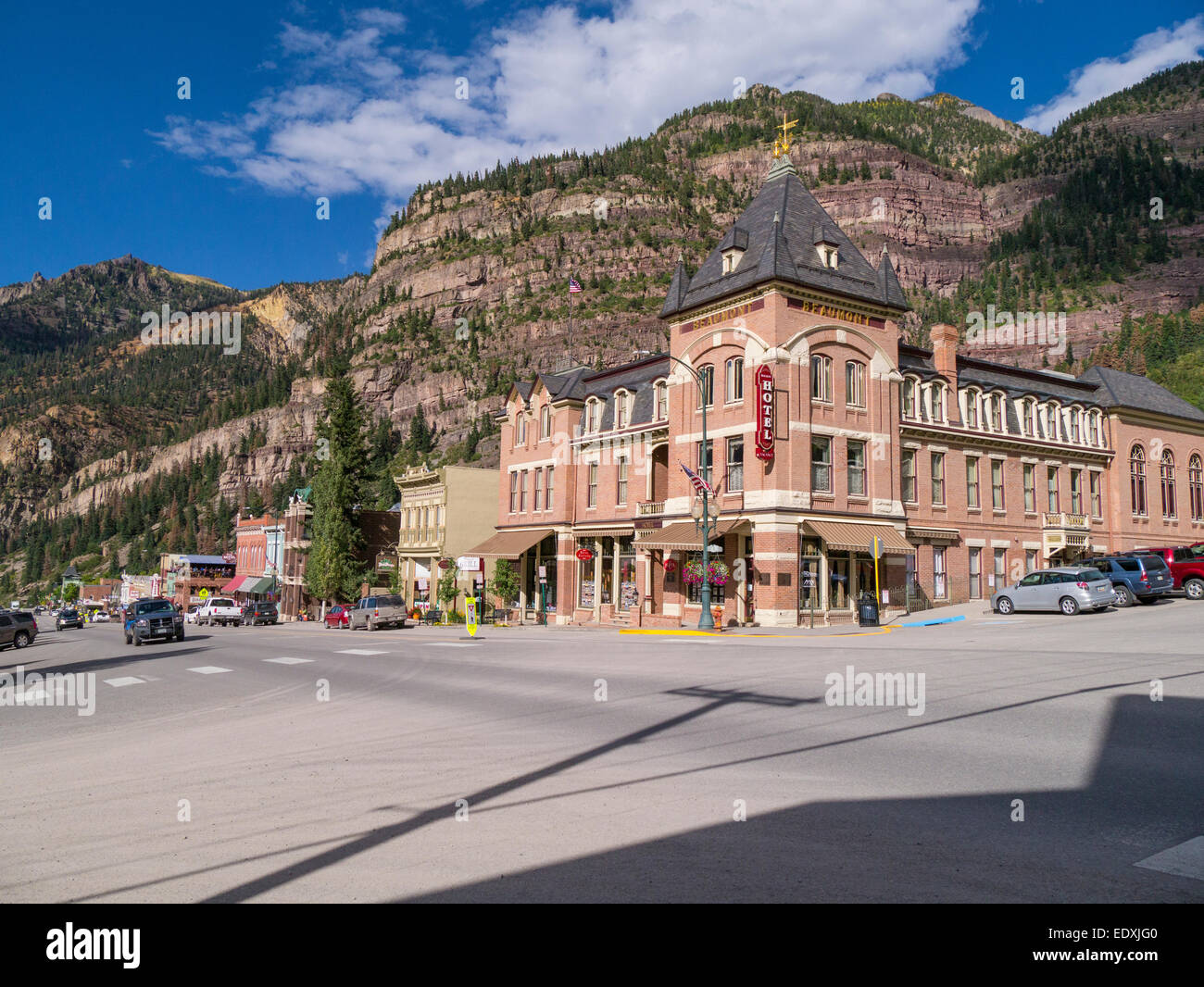 Downtown ouray hi-res stock photography and images - Alamy