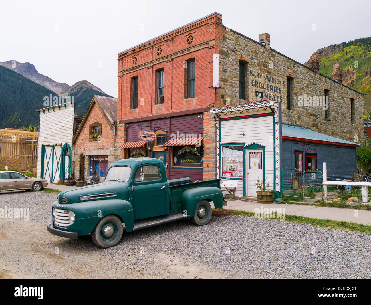 Downtown silverton colorado usa hi-res stock photography and images - Alamy
