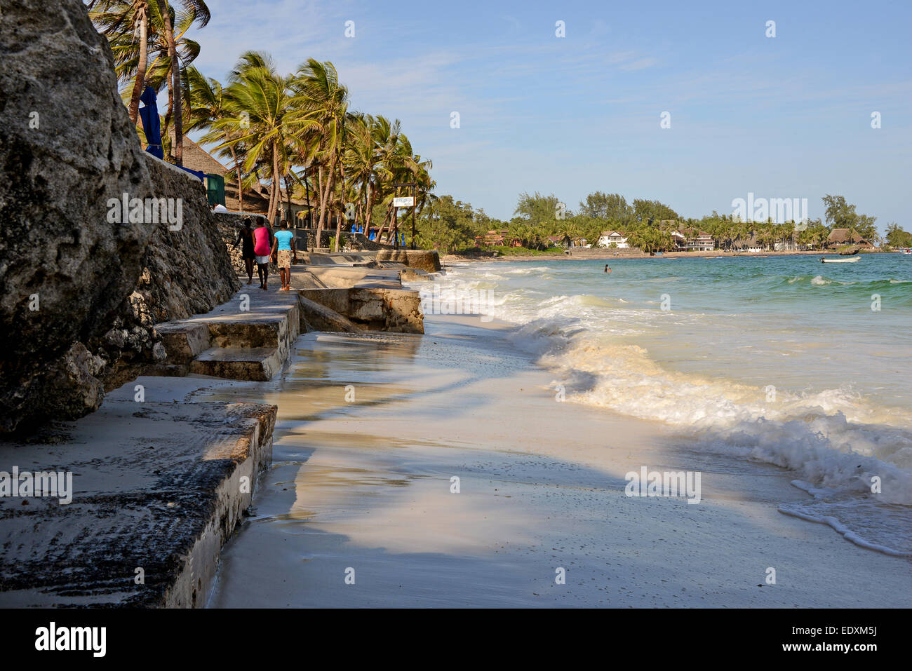 Turtle Bay at Watamu in Kenya Stock Photo - Alamy