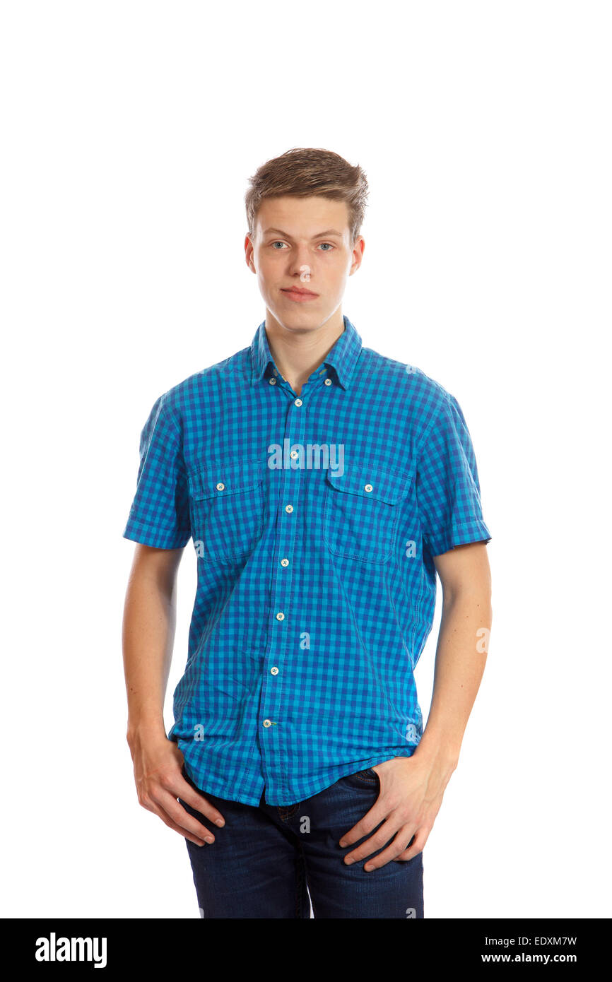 Trendy teen boy hi-res stock photography and images - Alamy