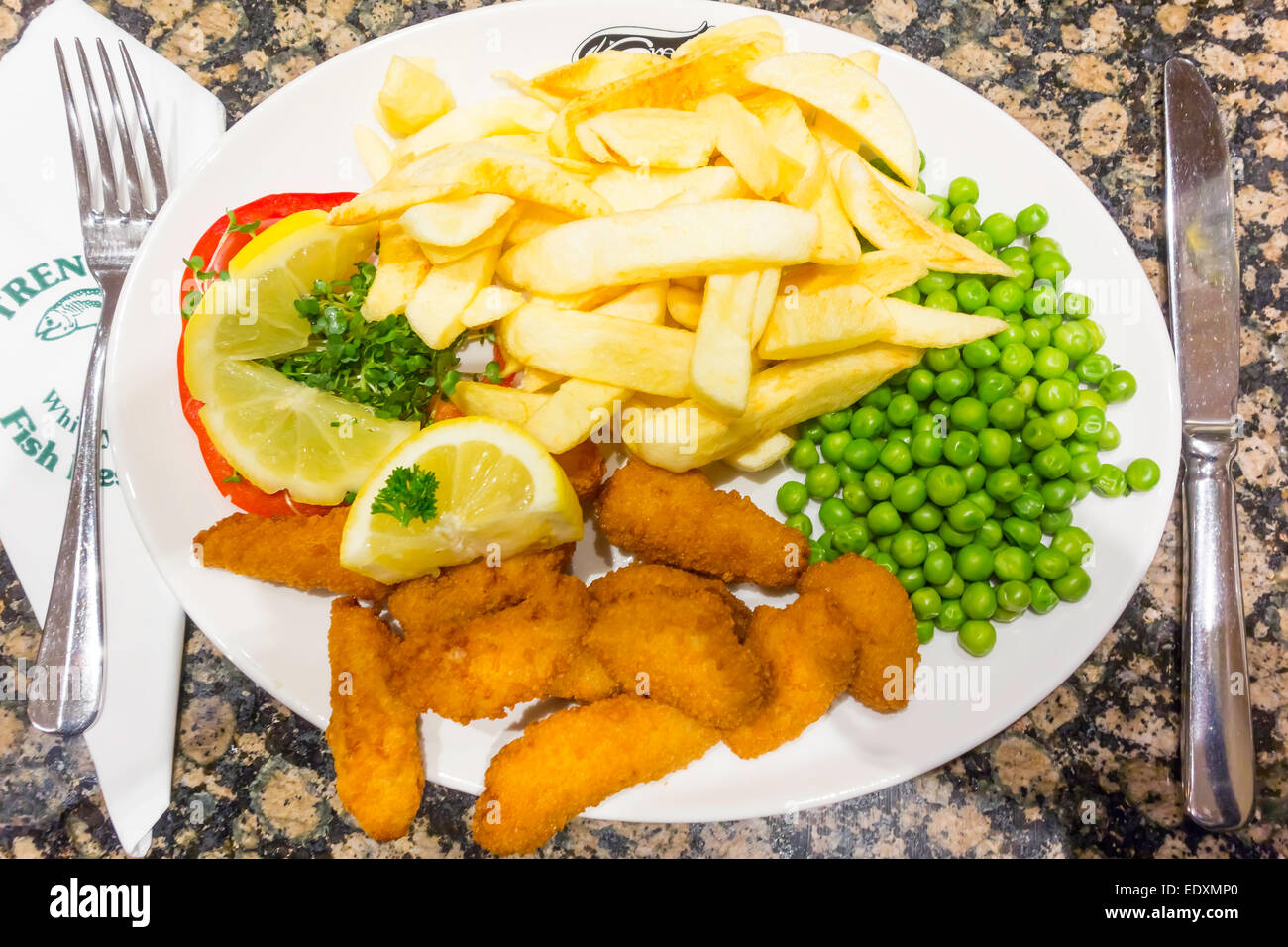 Scampi chips hi-res stock photography and images - Alamy