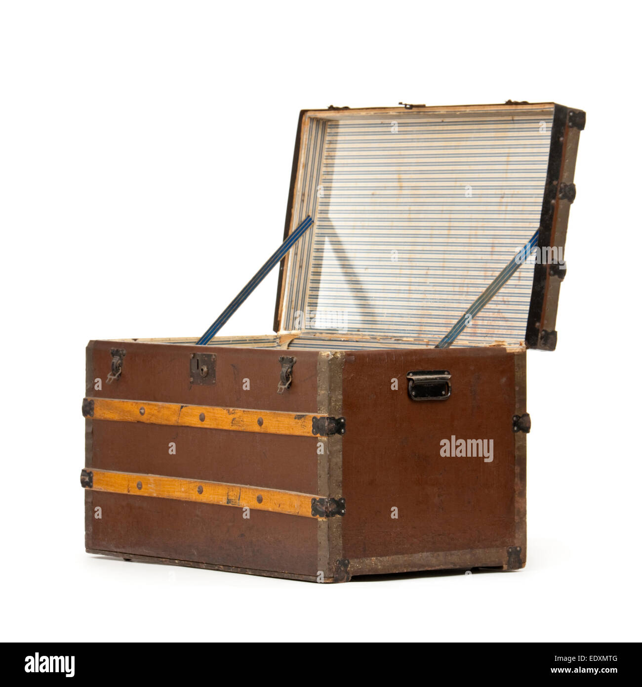 Antique Wooden Trunk For Storage at Lori Allan blog