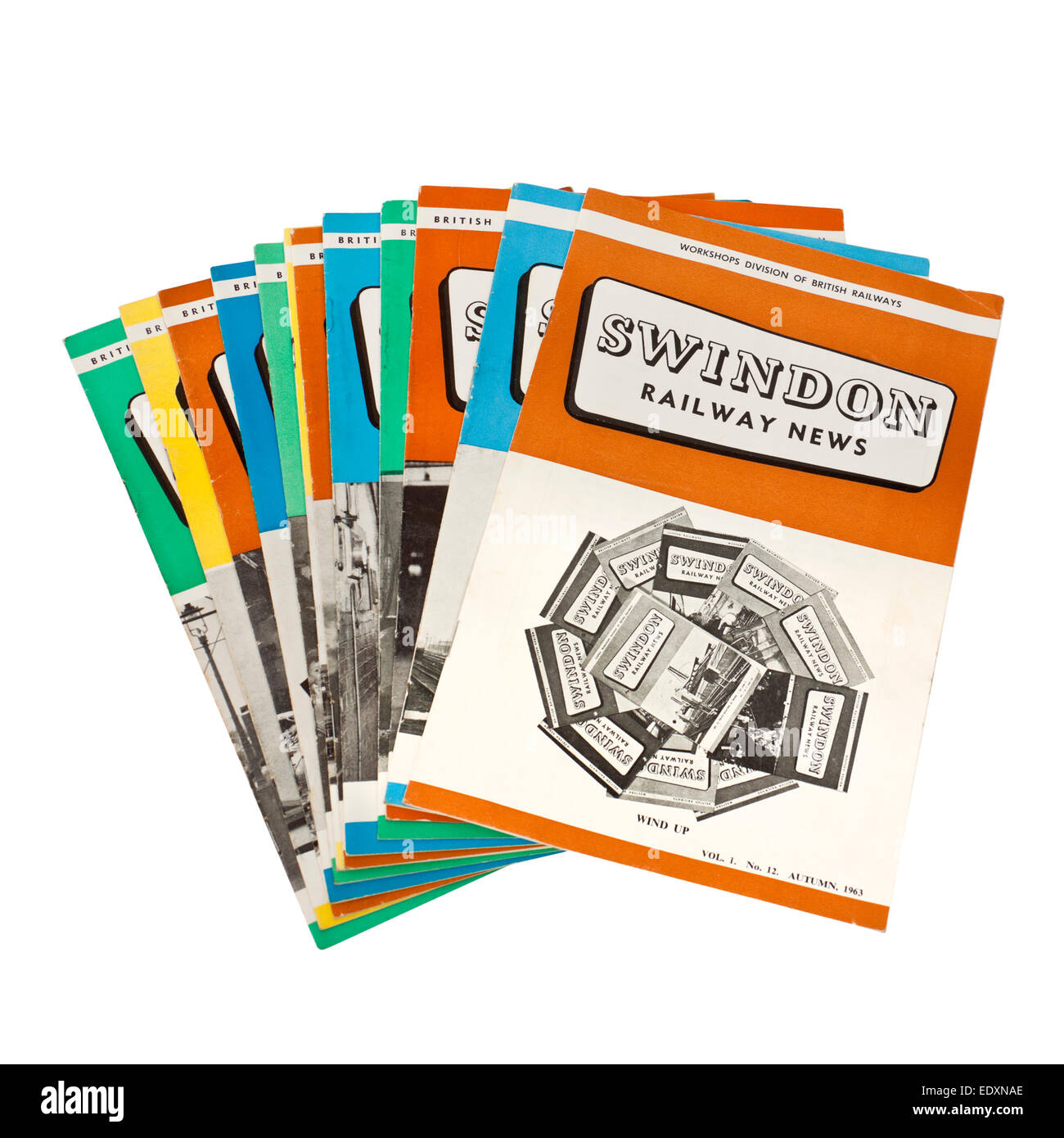 Vintage book collection works Cut Out Stock Images & Pictures - Alamy