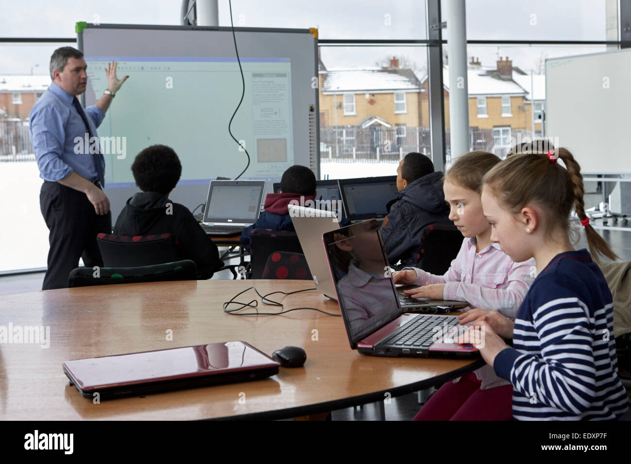 girls and children attending a coderdojo event in the uk to promote ...