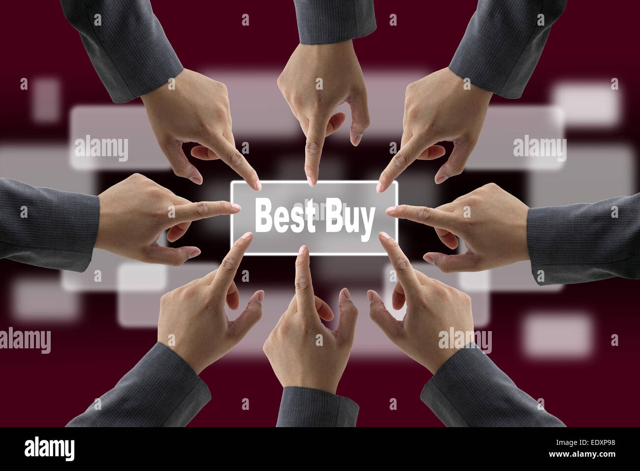 A diverse business teamwork Best Buy for Retail Shopping Concept Stock ...