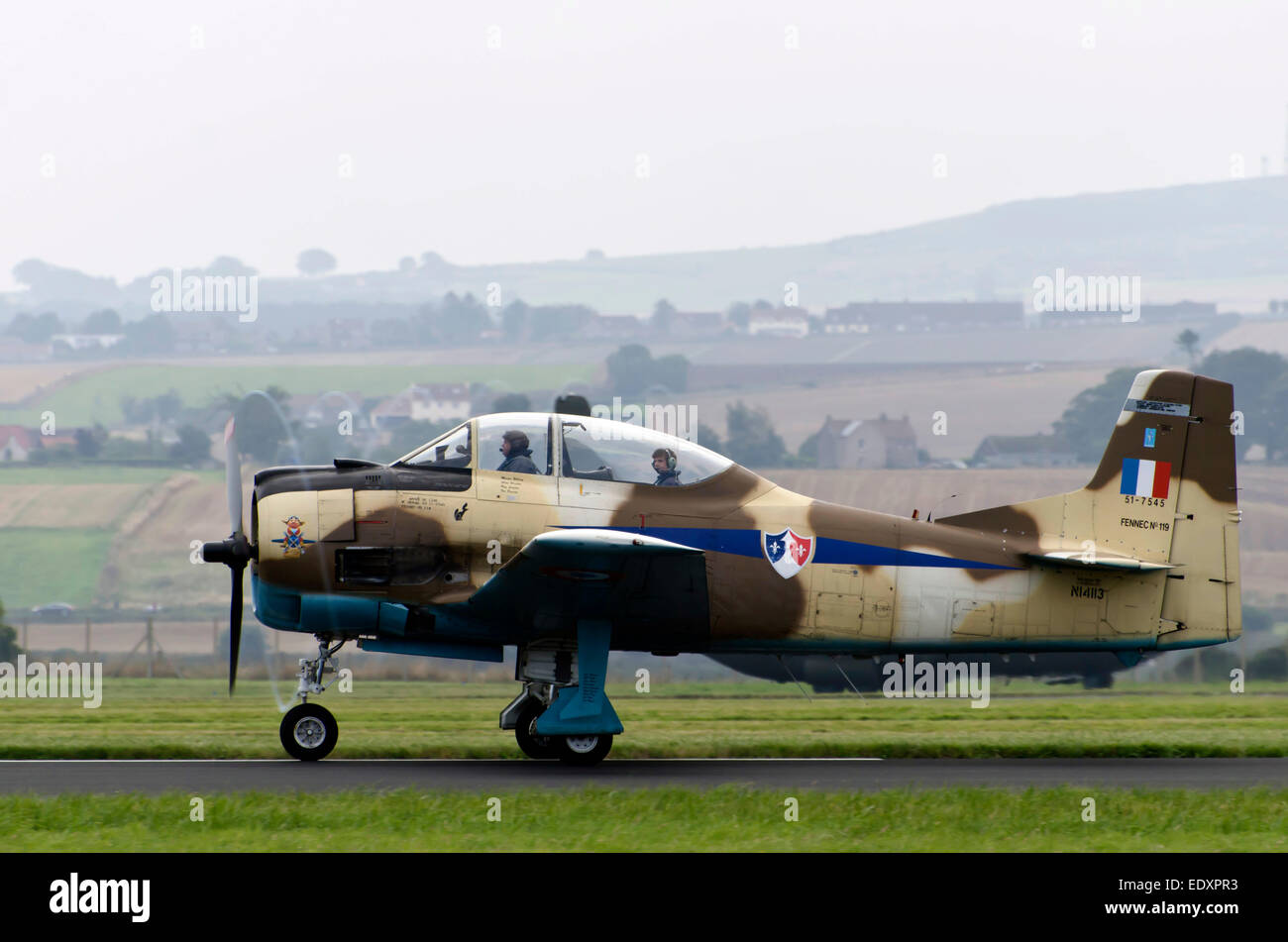 T 28 trainer aircraft hi-res stock photography and images - Alamy