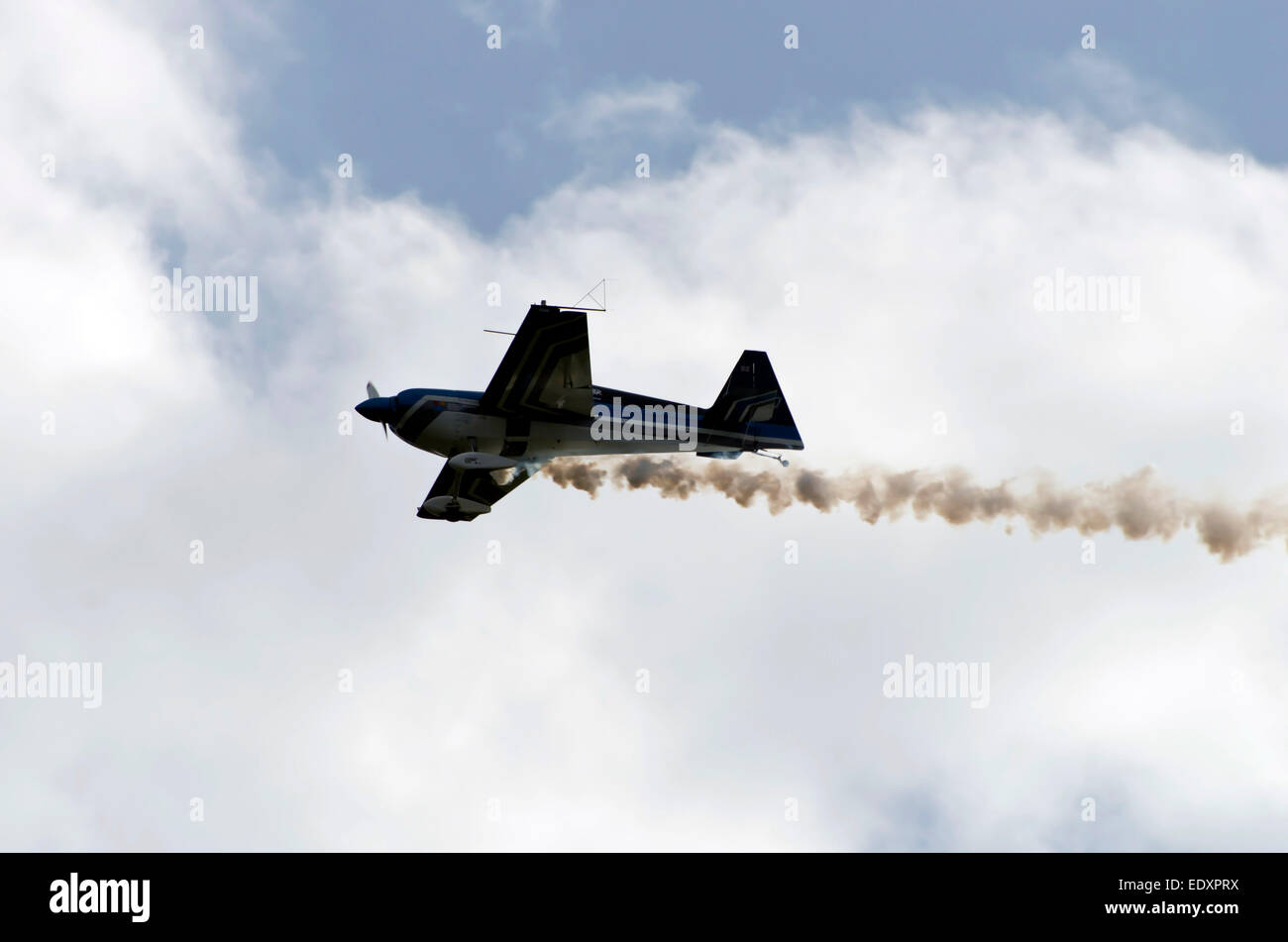 Member of the Wildcat Acrobats display team flying a Zivko Edge 360 ...