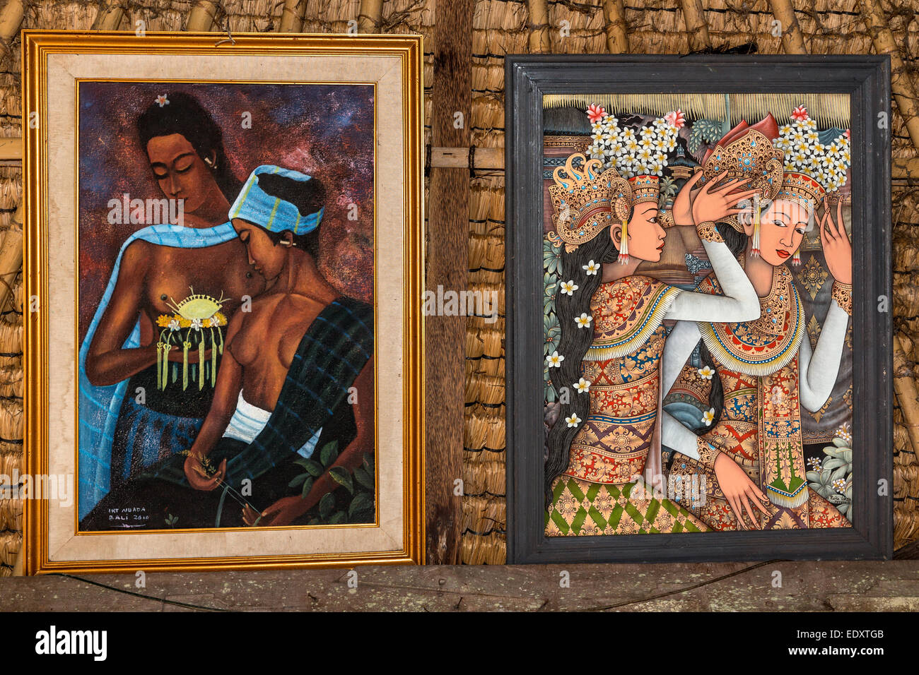 Balinese painting hi-res stock photography and images - Alamy