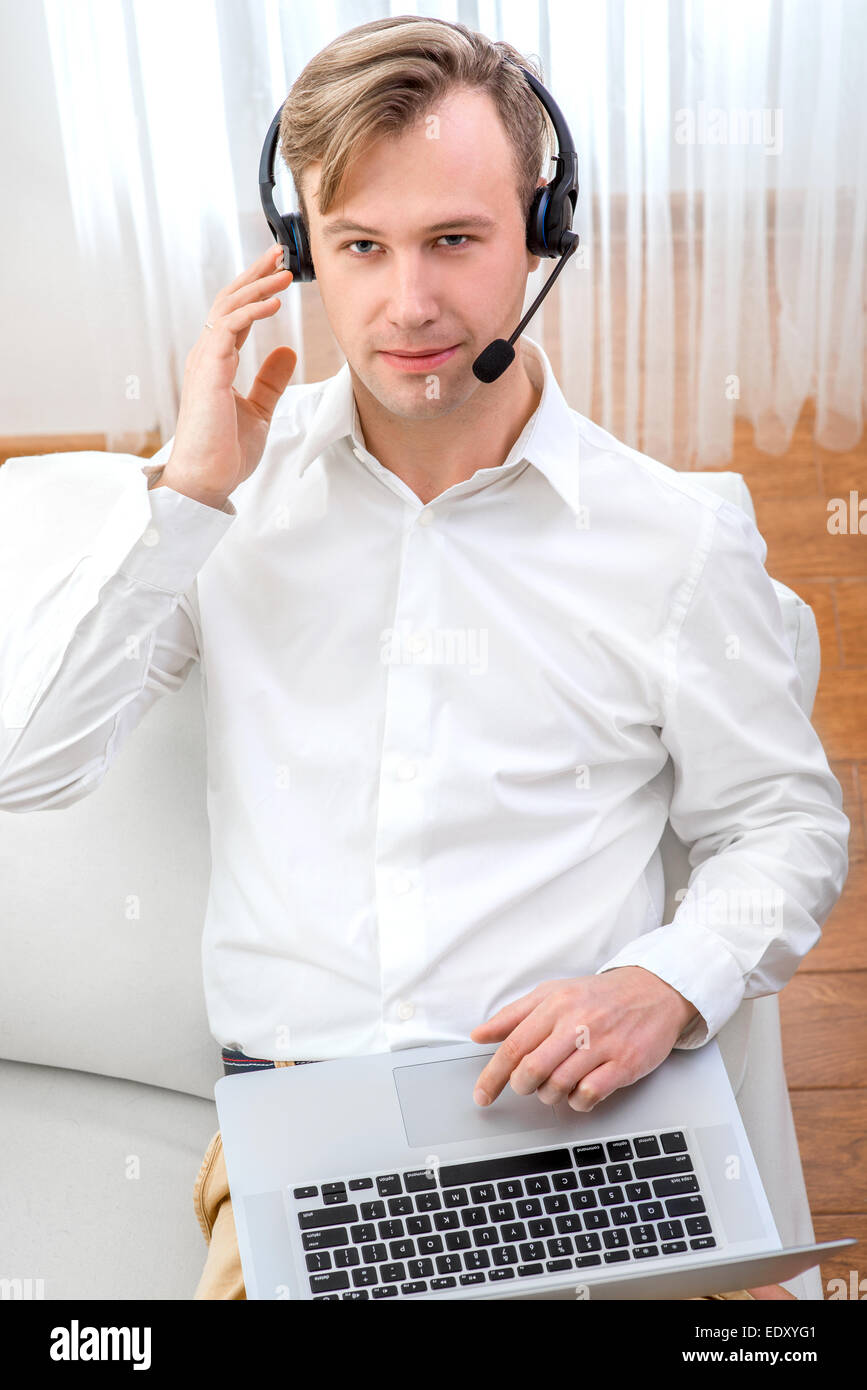 Business video call Stock Photo - Alamy