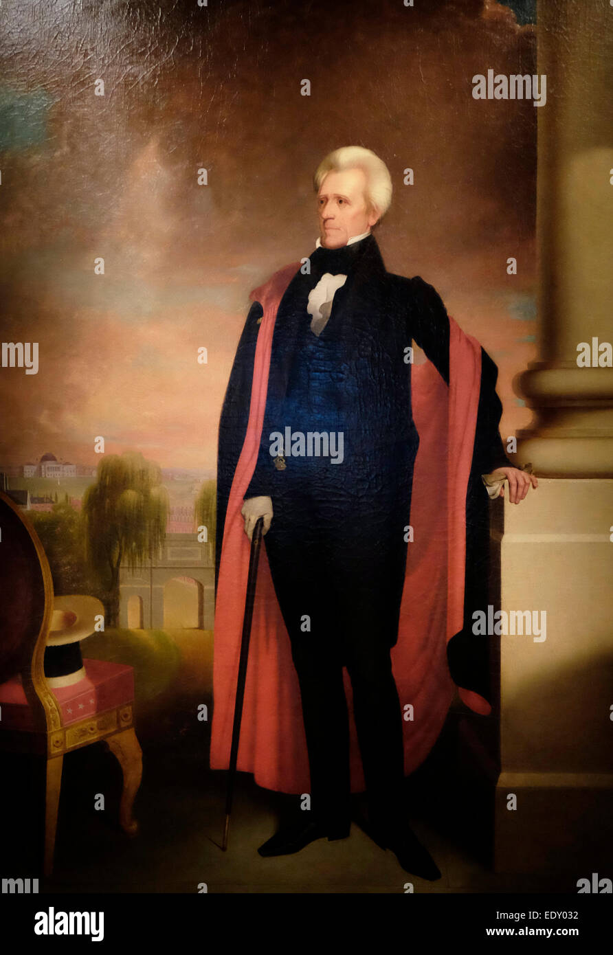 President Andrew Jackson - Ralph E.W. Earl, circa 1837 Stock Photo - Alamy
