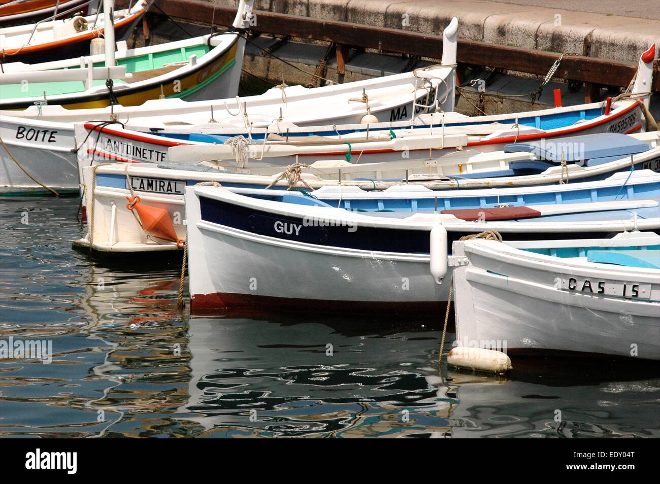 Boats at Cassis port, France Stock Photo - Alamy