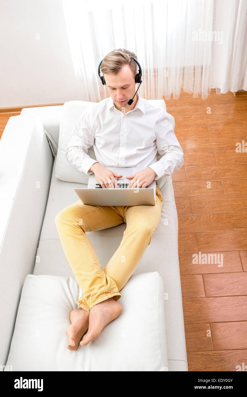 Business video call Stock Photo - Alamy