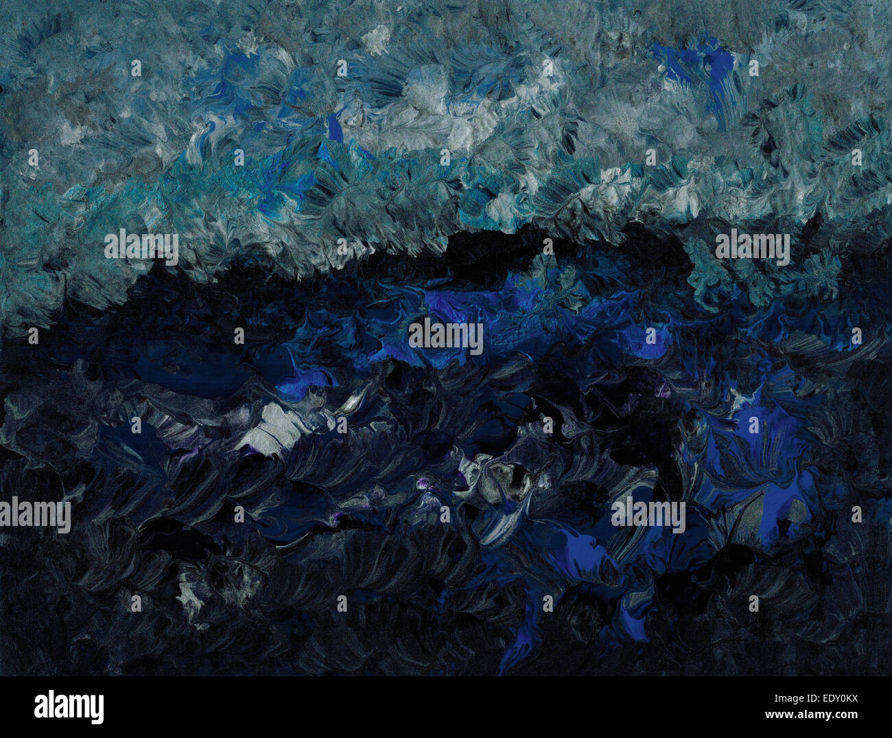 Roiling Sea Scape Stock Photo - Alamy