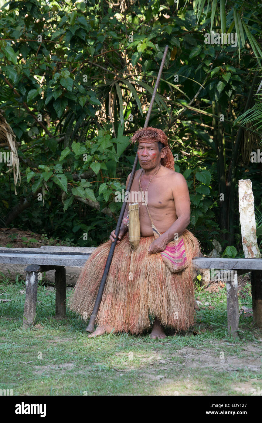 Tribal amazon indians hi-res stock photography and images - Alamy