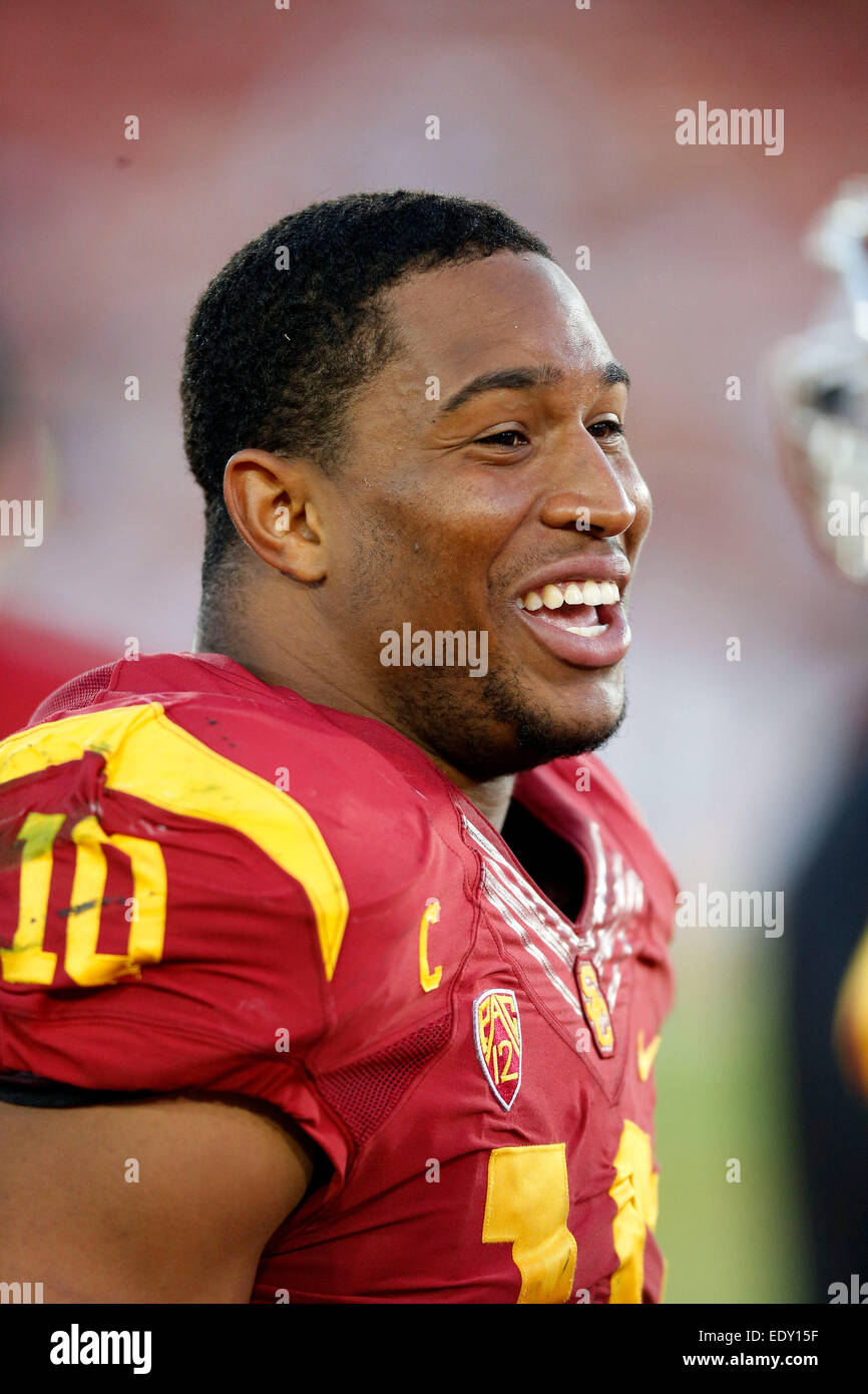 October 18 2014 USC Trojans linebacker Hayes Pullard #10 in action ...