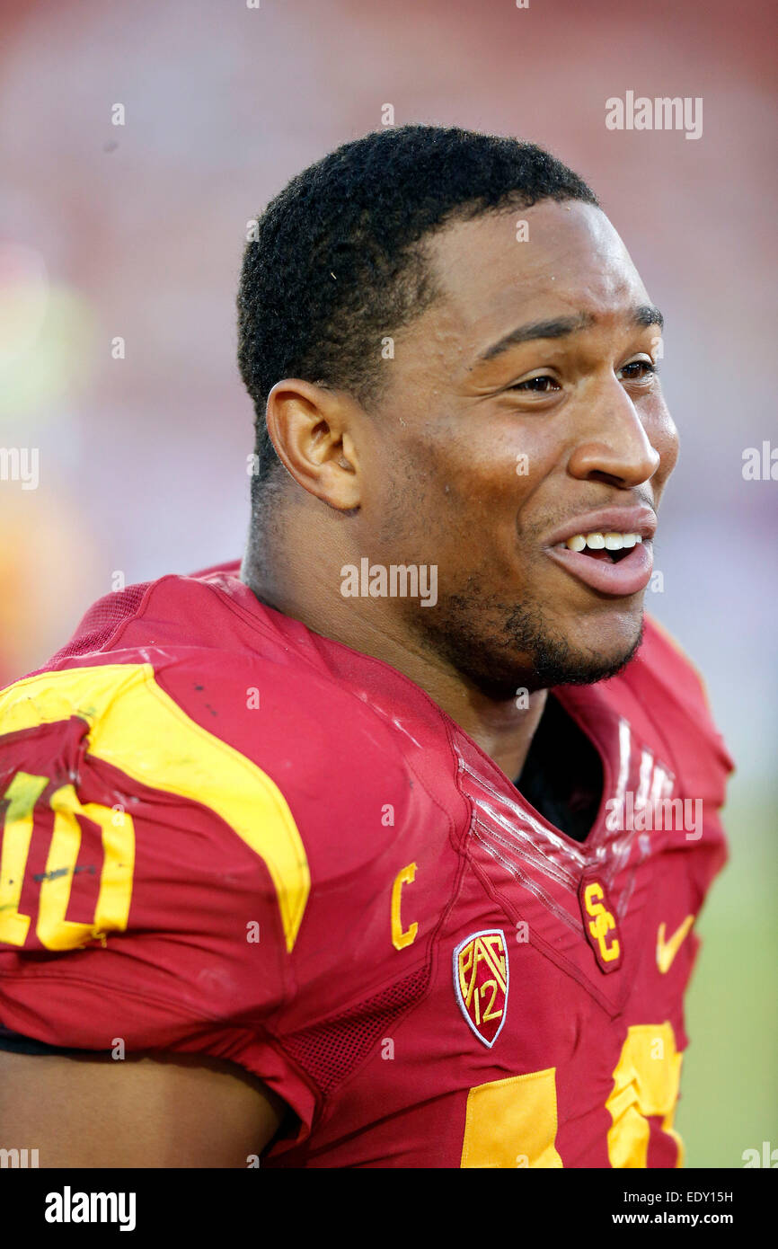 October 18 2014 USC Trojans linebacker Hayes Pullard #10 in action ...