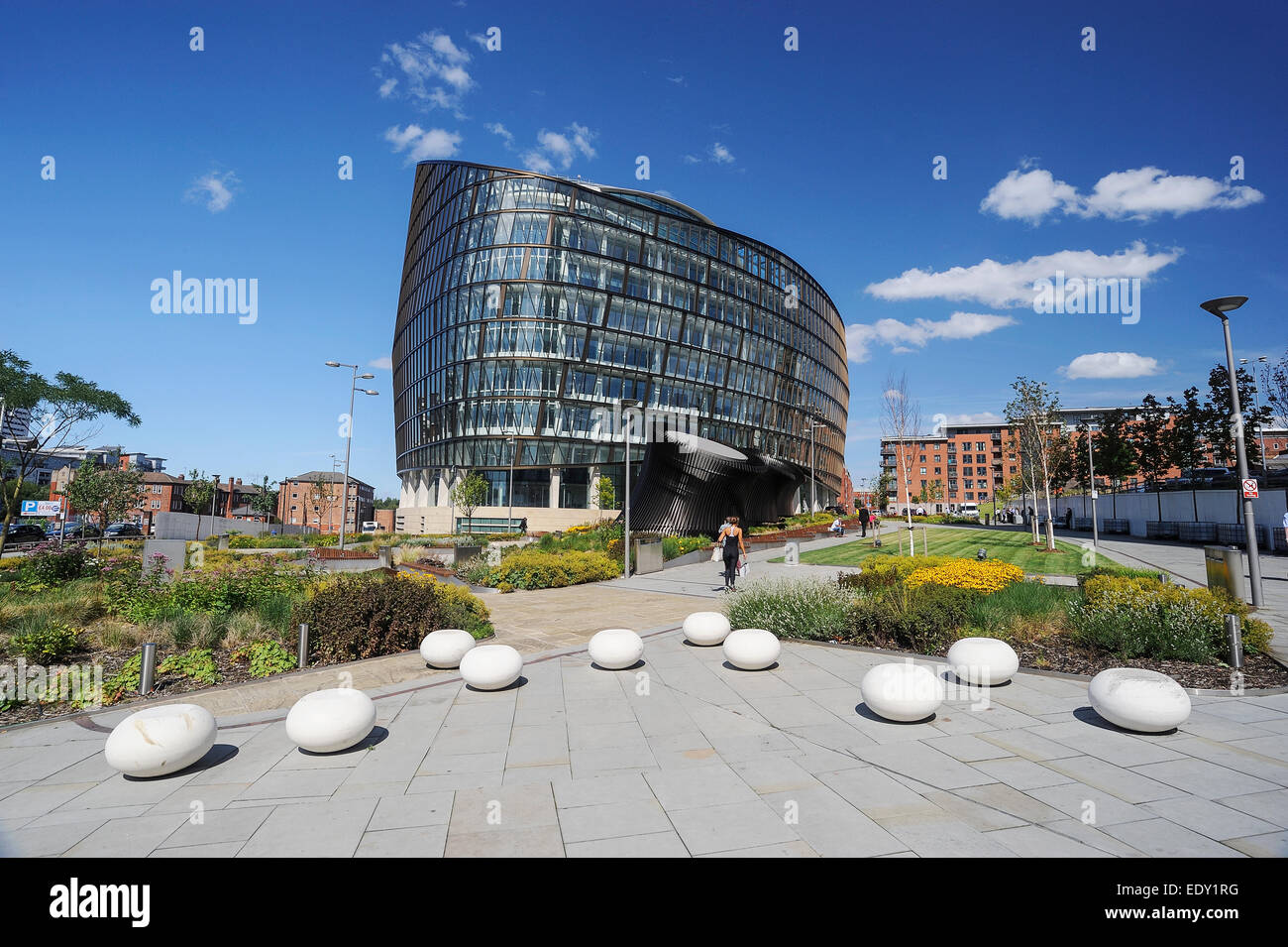 Manchester Cooperatives new headquarters, 1 Angel Square. A modern ...