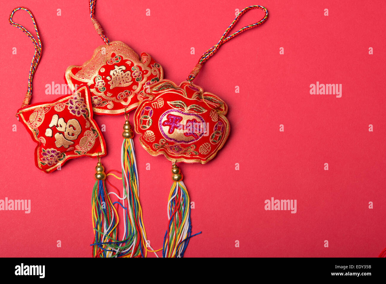 Chinese new year's decoration for Spring festival Stock Photo - Alamy