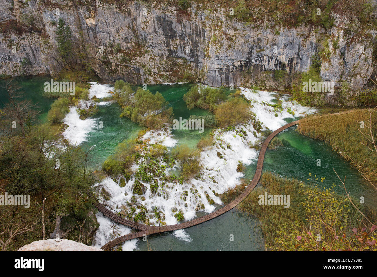 Plitvicka national park Croatia fall Stock Photo - Alamy
