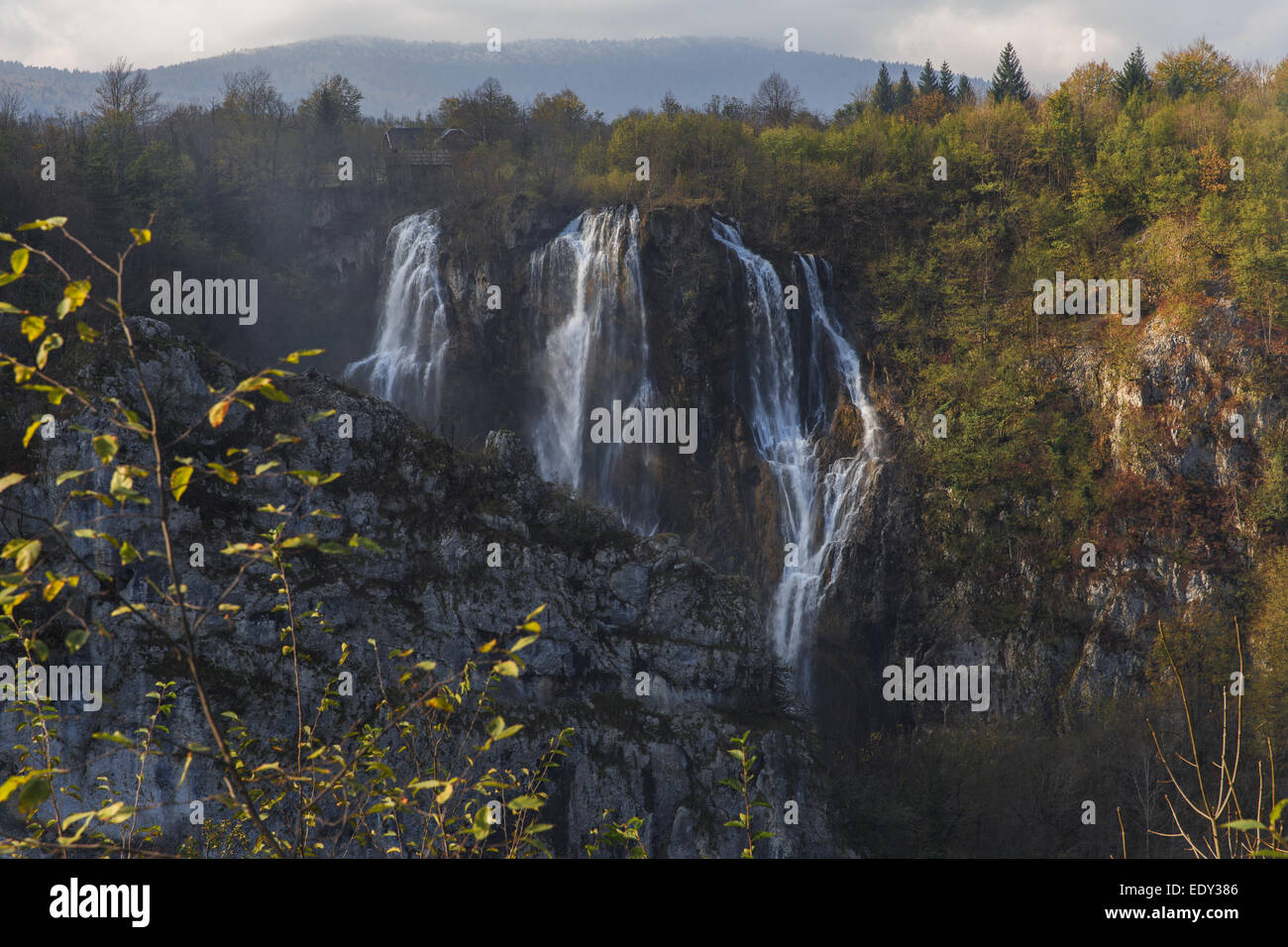 Plitvicka national park Croatia fall Stock Photo - Alamy
