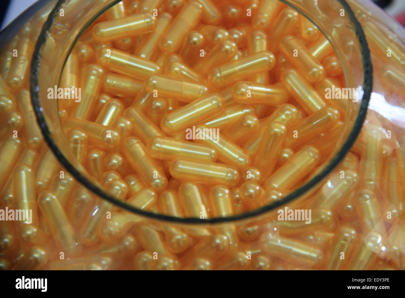 Colorful capsule medicine Stock Photo - Alamy