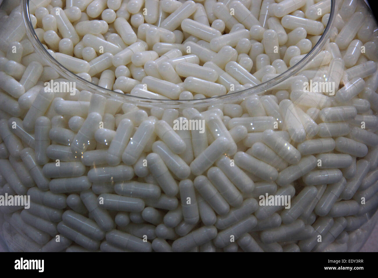 Colorful capsule medicine Stock Photo - Alamy