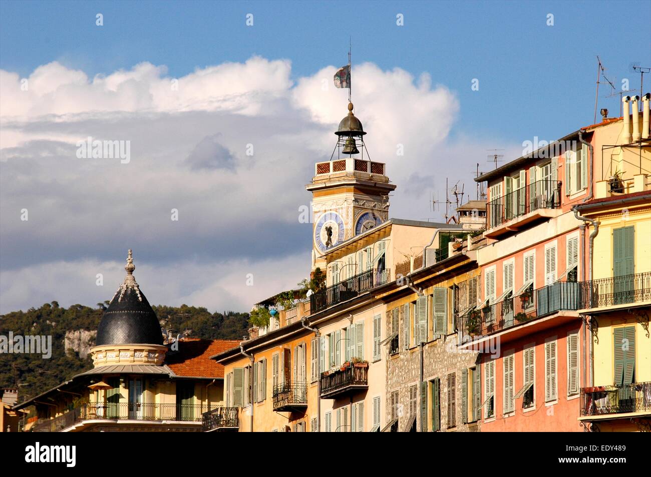 Architectural details at Nice, France Stock Photo - Alamy
