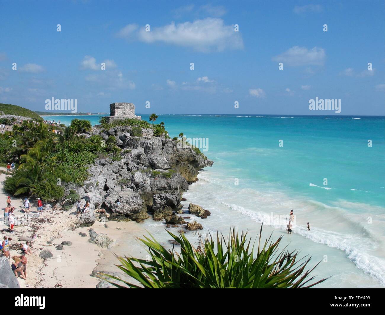 Tulum Beach, Mexico Stock Photo - Alamy