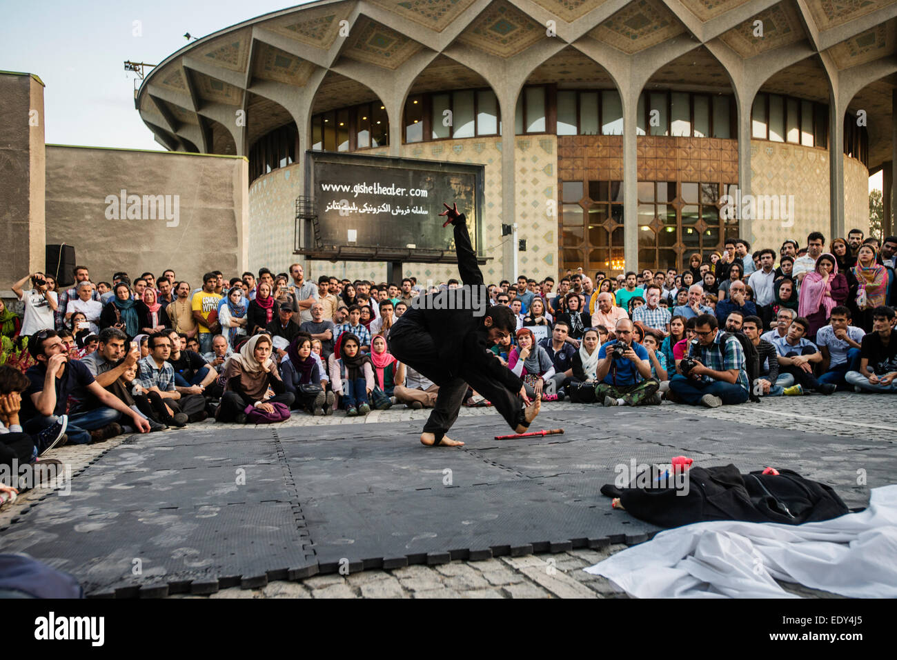 Assyrian pianist Hanibal Yusef and Iranian dancer Yasser Khaseb ...