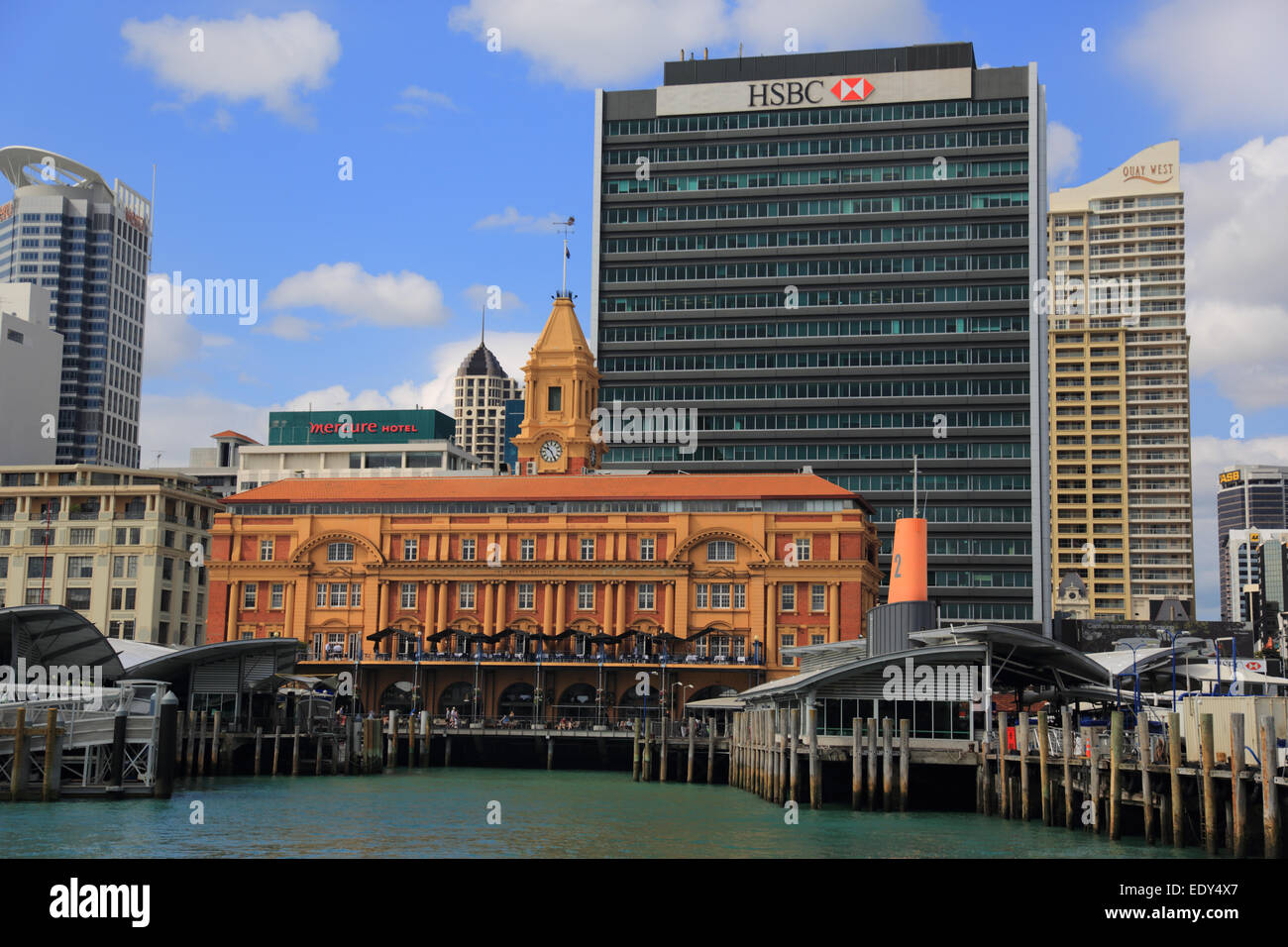 Auckland ferry building hi-res stock photography and images - Alamy