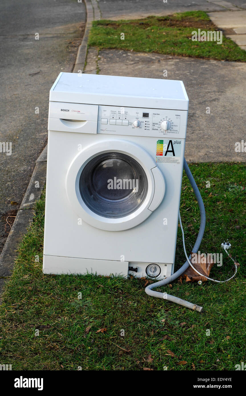 A recycled washing machine Stock Photo - Alamy