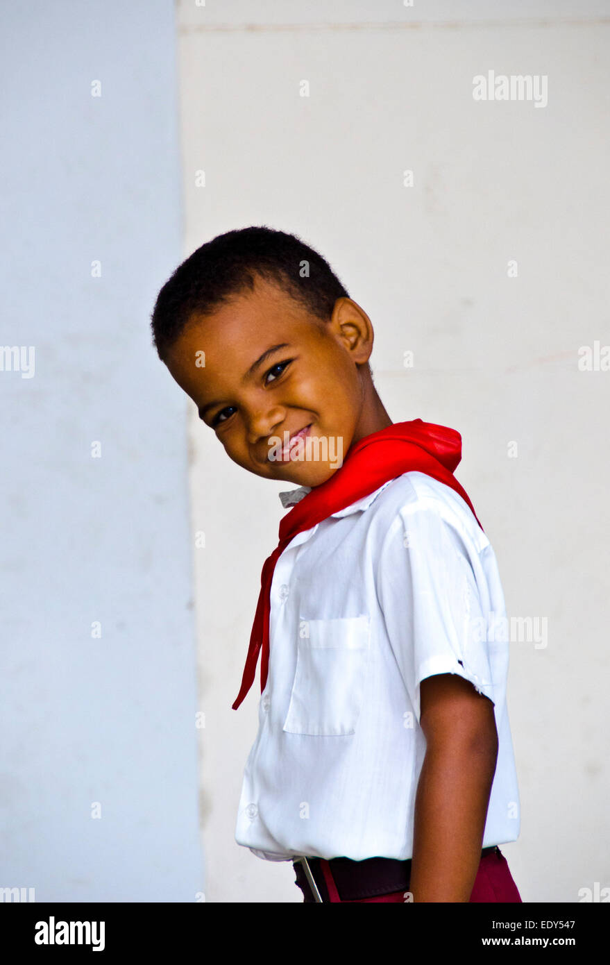 Cuban school uniform hi-res stock photography and images - Alamy