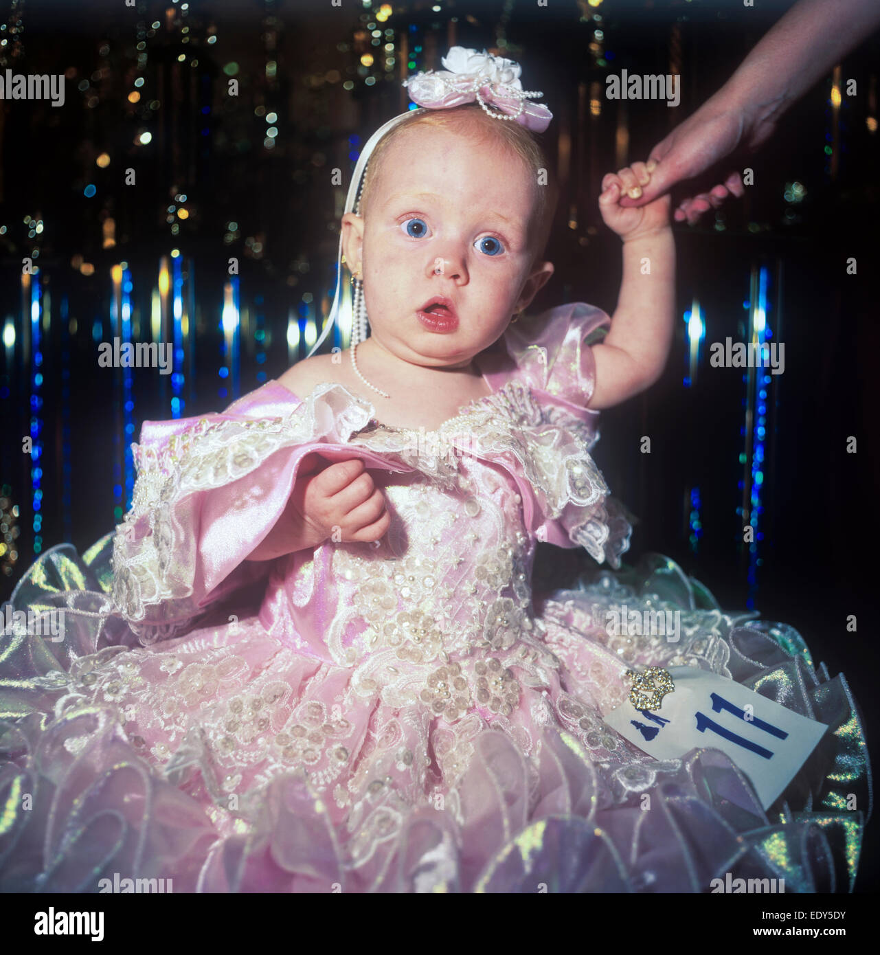 Girl beauty pageant contestant looking hi-res stock photography and ...